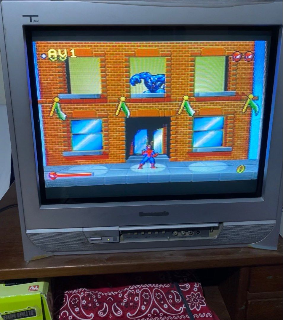 2004 Marvel Spider-Man Plug N Play TV Game Jakks Pacific Video Game ...