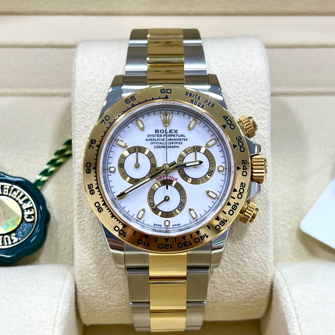 2019年 Rolex Daytona 116503 金鋼白面, 名牌, 手錶 - Carousell