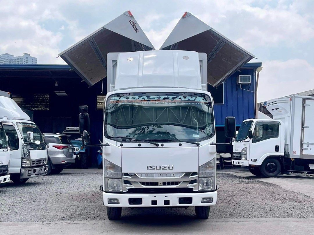 2022 Isuzu Elf Aluminum Wing Van 14.5ft. N-Series Molye with Power ...