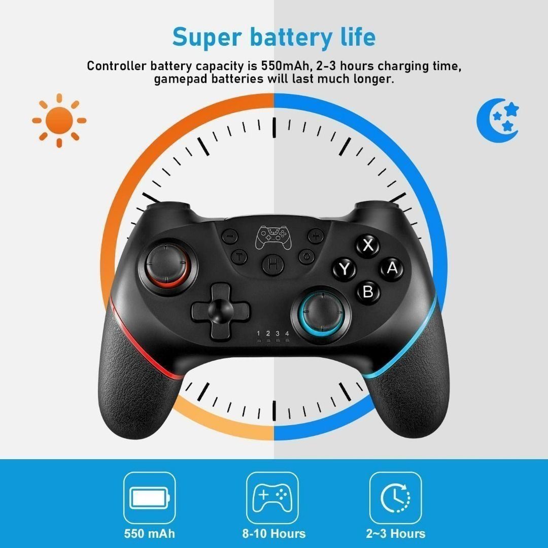 [3437] N-SL Wireless Controller, Video Gaming, Gaming Accessories ...