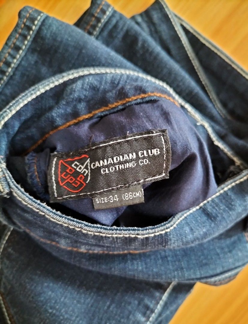 (34) CANADIAN CLUB JEANS, Women's Fashion, Bottoms, Jeans on Carousell