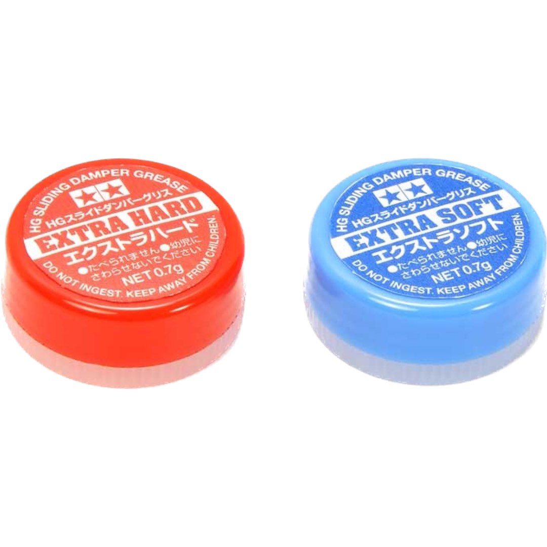 [4 left!] Tamiya Sliding Damper Grease Extra Hard/Extra Soft Mini 4WD ...