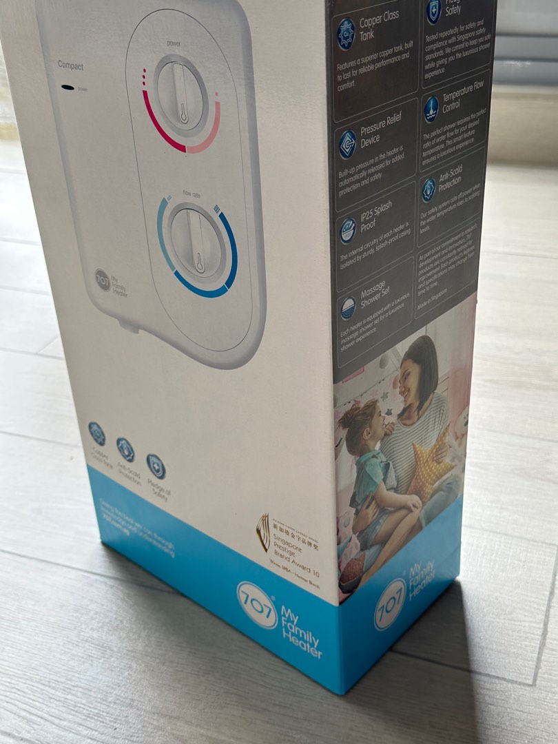 707 Compact Instant Water Heater, TV & Home Appliances, Water Heater ...