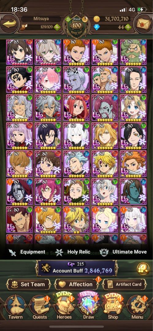 7DS (Seven Deadly Sins STACKED ACC), Video Gaming, Video Games, Others ...