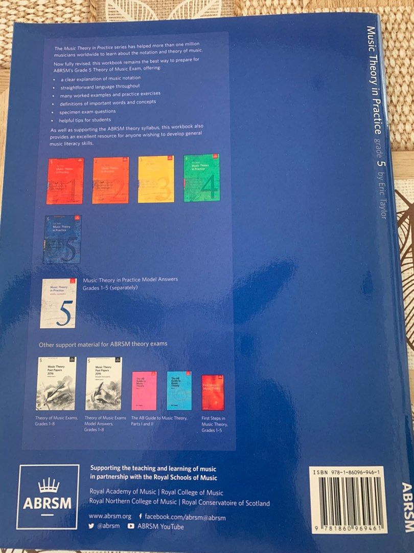 ABRSM Music Theory in Practice Grade 5, Hobbies & Toys, Music & Media ...