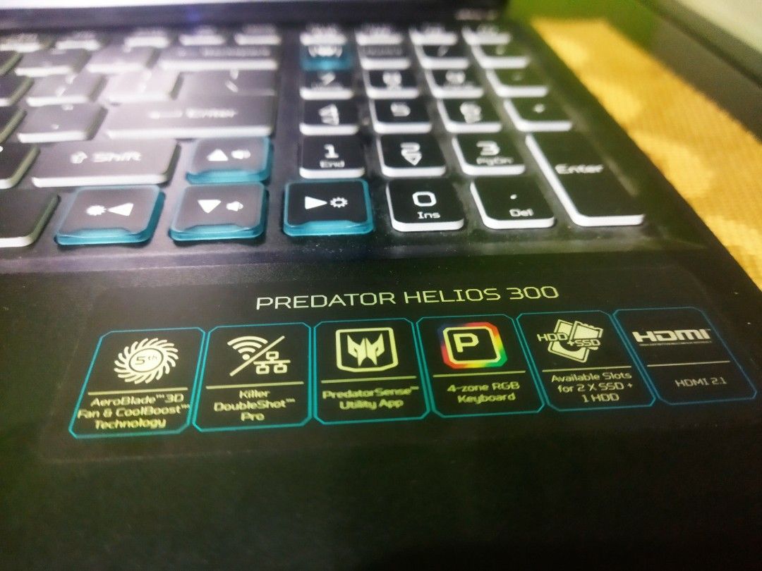 Acer Predator Helios Core i7 11th 16gb RAM 1tb SSD Nvidia RTX 3070 ...