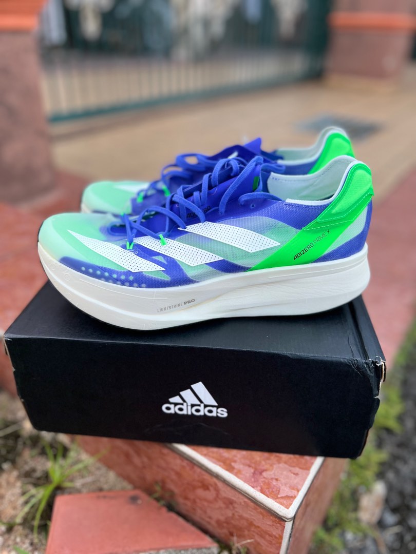 Adidas Adizero Prime X Running Shoe, Men's Fashion, Footwear, Sneakers ...