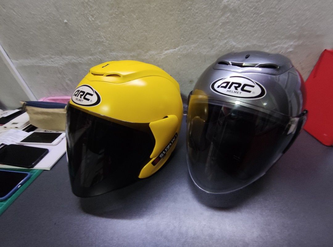 ARC Ritz helmet combo sale, Auto Accessories on Carousell