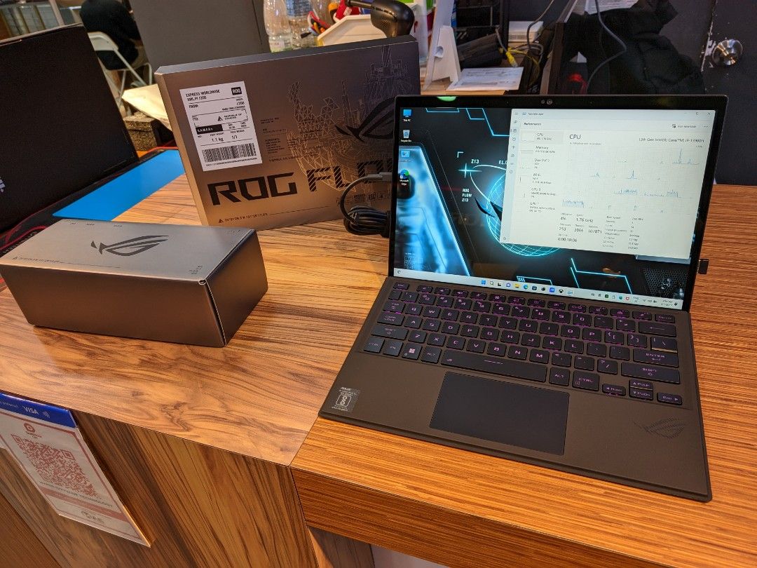 Asus ROG Flow Z13 GZ301V intel Core i9 13900H RTX 4050 6GB Laptop ...