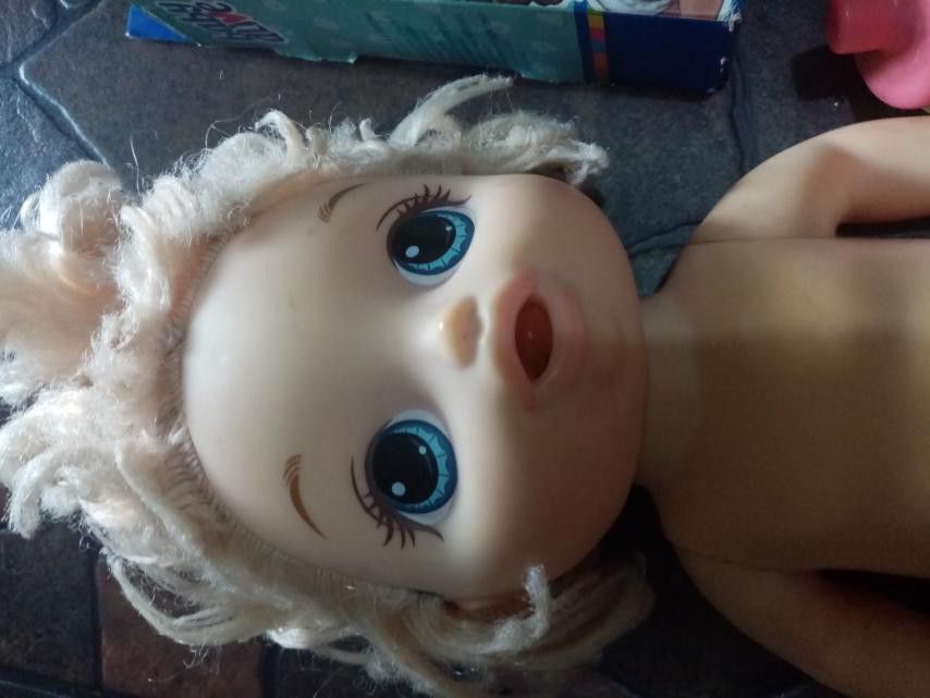Baby Alive Talking and Moving (yellow hair) on Carousell