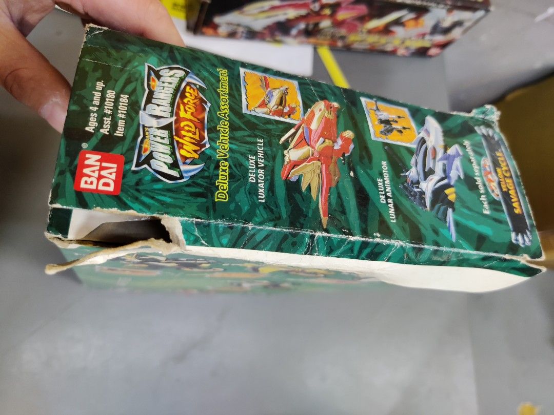 BANDAI POWER RANGER WILD FORCE YELLOW SAVAGE CYCLE, Hobbies & Toys ...