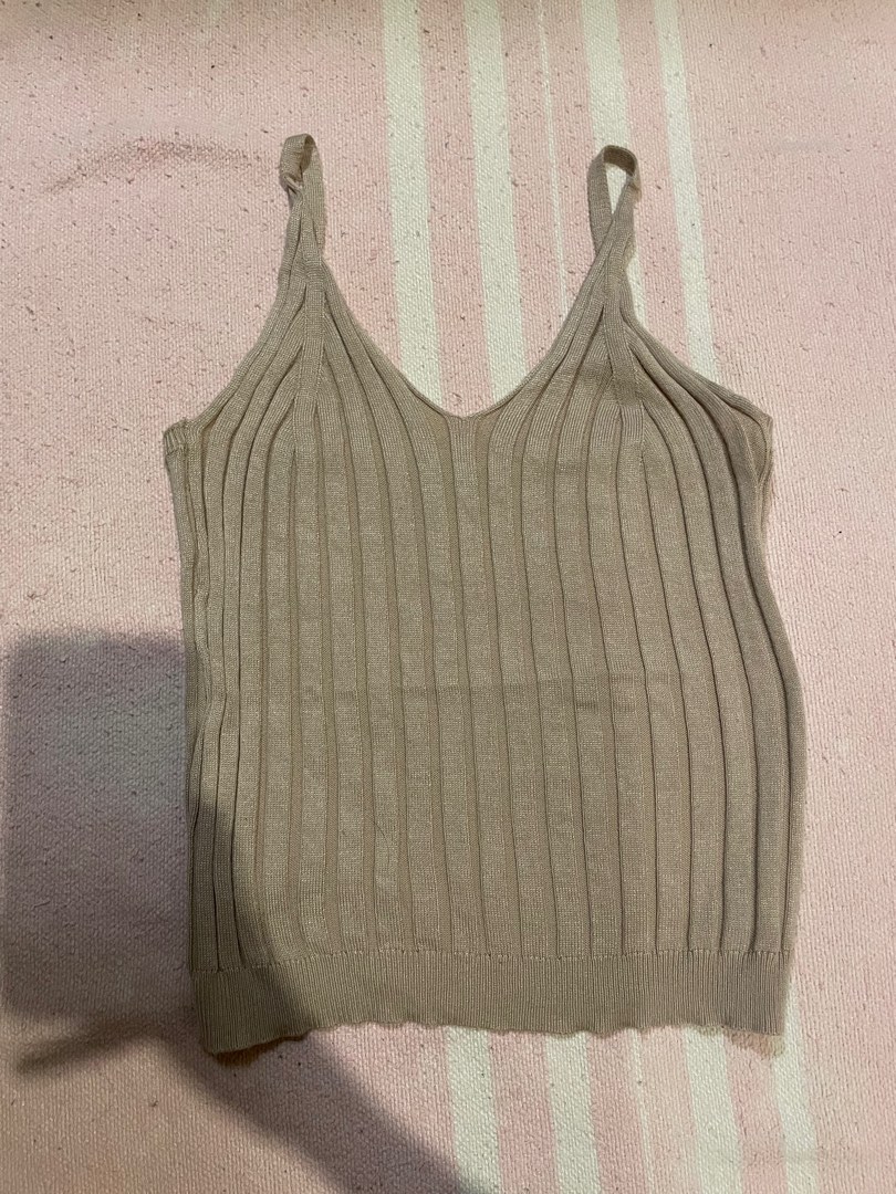 Basic ribbed sando on Carousell