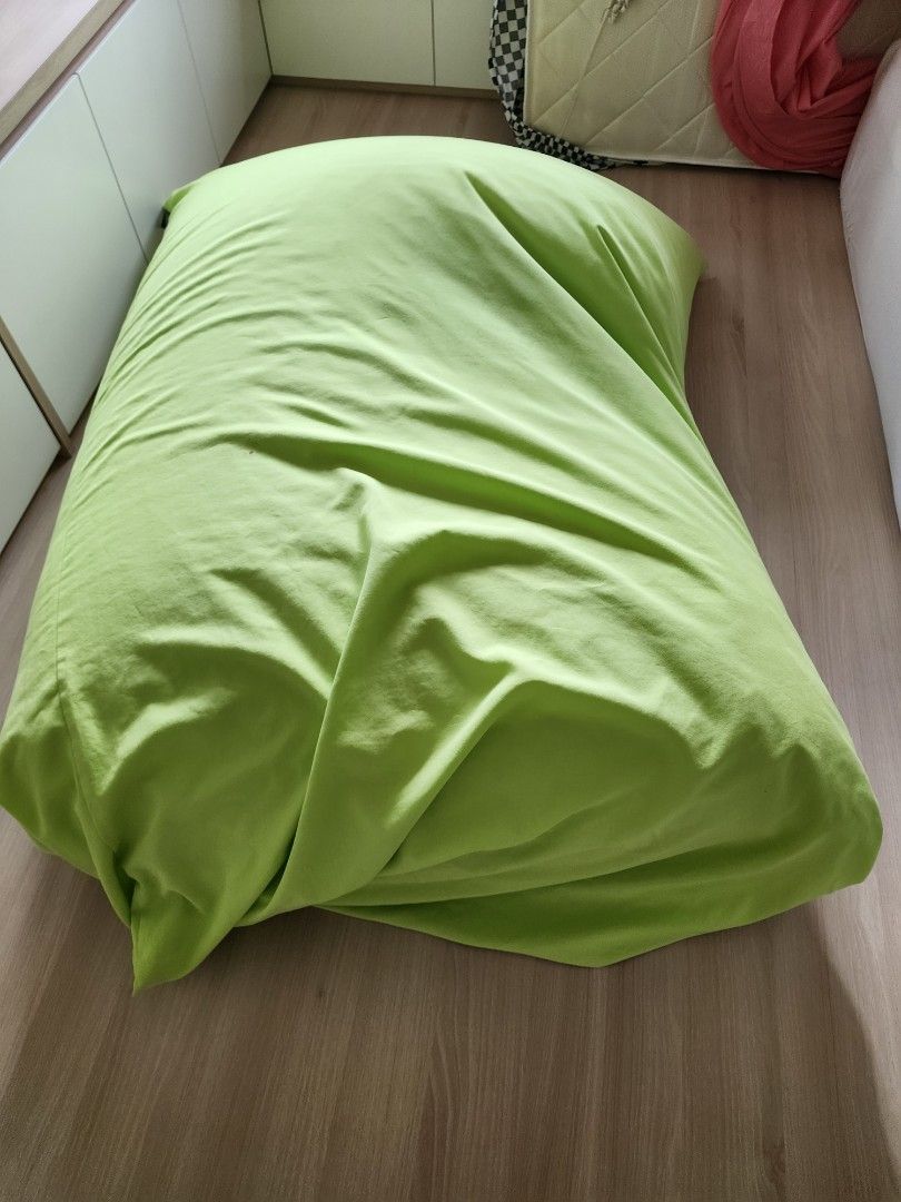 Bean Bag Sofa Bed With Pillow And Blanket Cabinets Matttroy