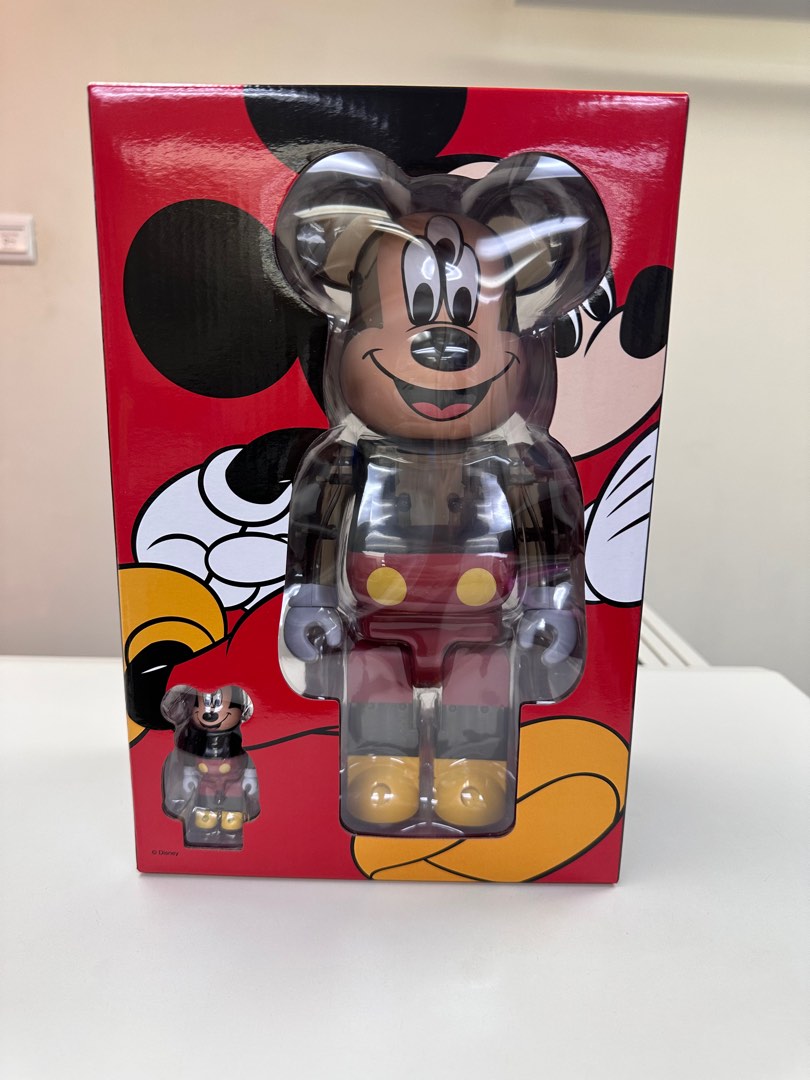 Bearbrick 3 Eyed Mickey x Clot x3125C, 興趣及遊戲, 玩具 & 遊戲類 - Carousell