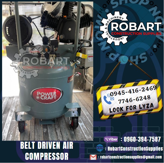 Belt Driven Air Compressor, Commercial & Industrial, Construction Tools ...