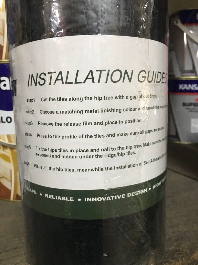 Bitumen Tape, Furniture & Home Living, Home Improvement & Organisation ...