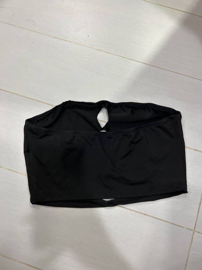 Black pearl tube top, Women's Fashion, Tops, Other Tops on Carousell