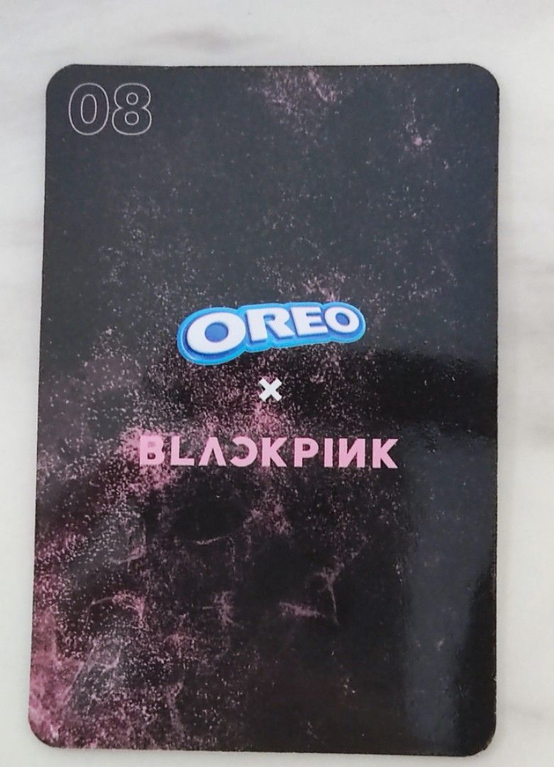 Blackpink Oreo Lisa Photocard, Hobbies & Toys, Memorabilia ...