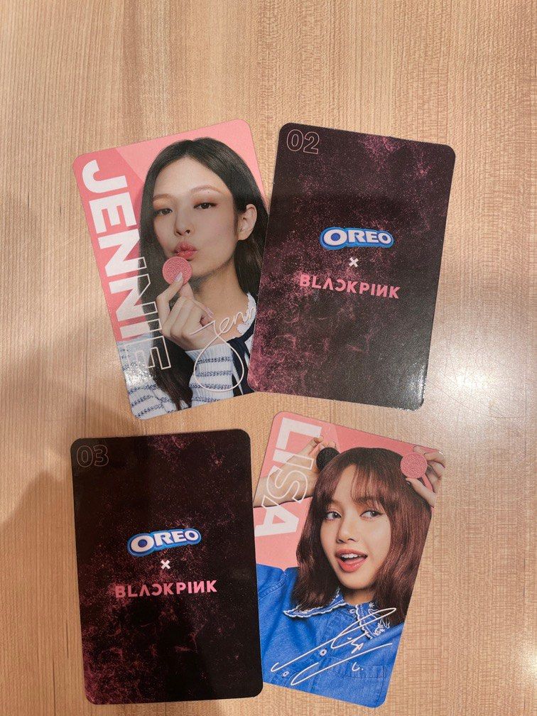 Blackpink Oreo PCs (Jennie, Lisa), Hobbies & Toys, Memorabilia ...