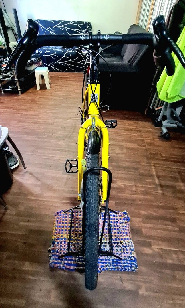 Blacksnow dragoon gravel bike on Carousell