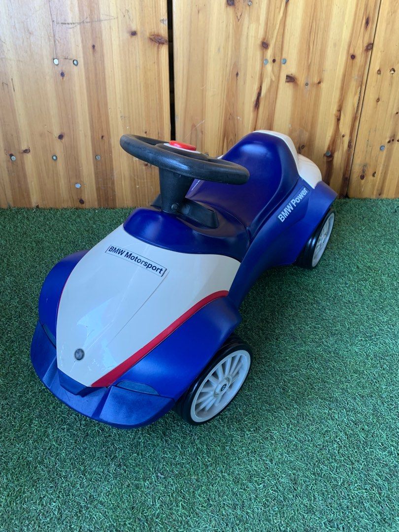 BMW Genuine Baby Racer II Kids Ride On Push Toy Car, Hobbies & Toys ...