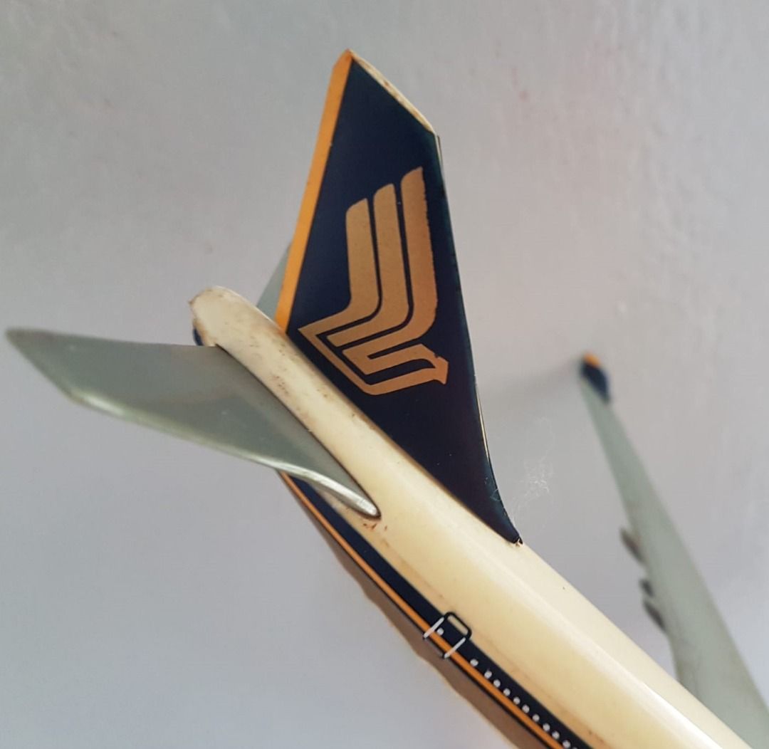Boeing 747 Model Aeroplane, Singapore Airlines 747 Plane, SIA Mega Top ...