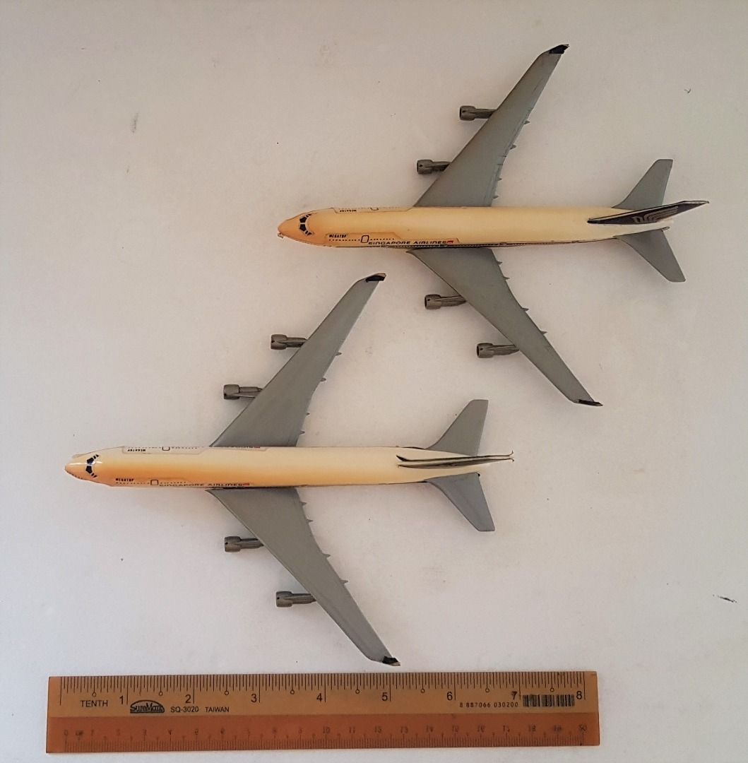 Boeing 747 Model Aeroplane, Singapore Airlines 747 Plane, SIA Mega Top ...