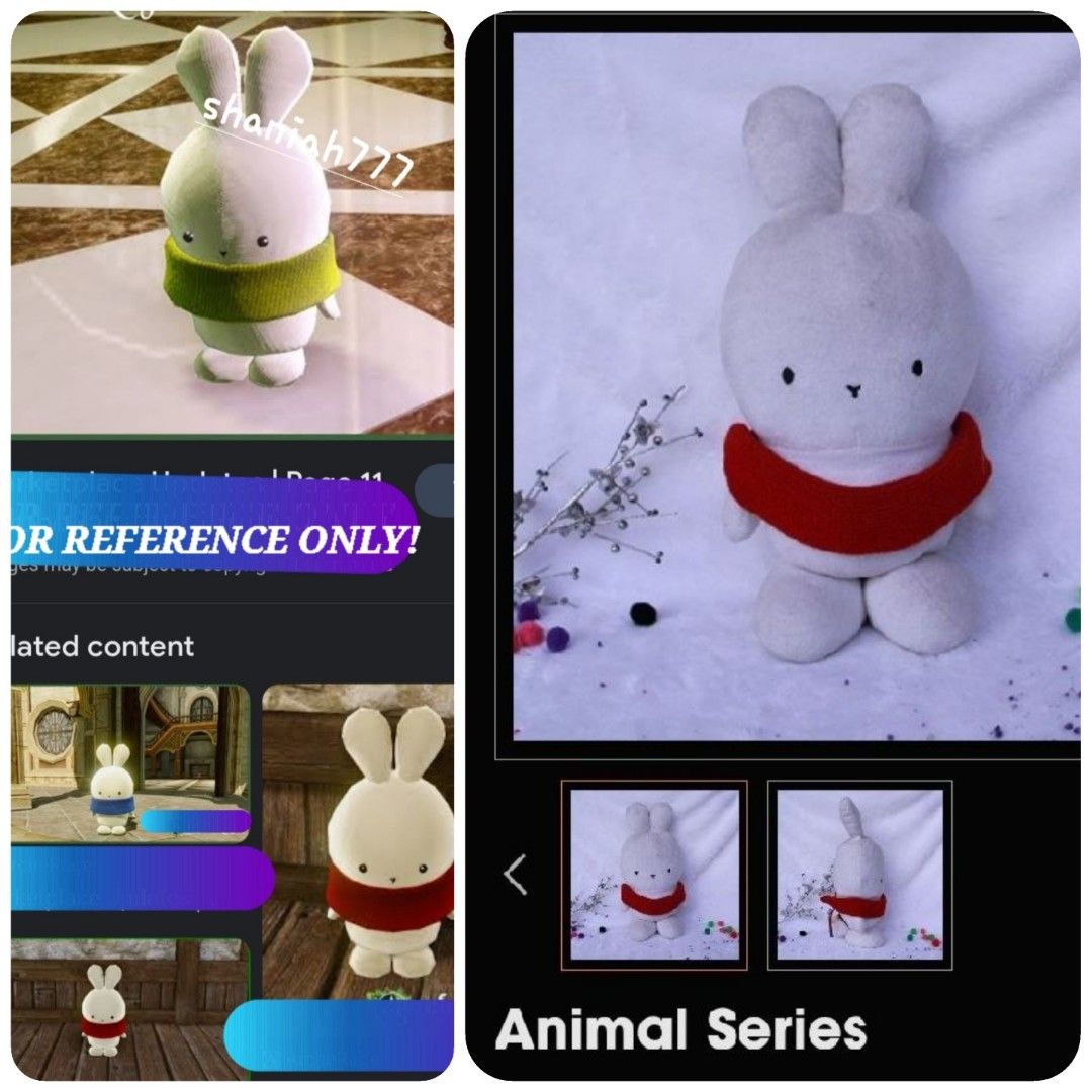 Booto Rabbit Cute Shy Kawaii Hanging Bunny Plush Toy Cartoon Stuffed ...