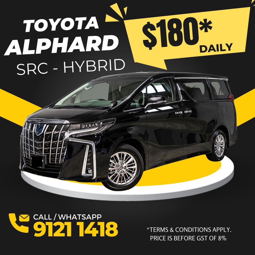 BRAND NEW! Toyota Alphard SRC - Hybrid, Cars, Car Rental on Carousell