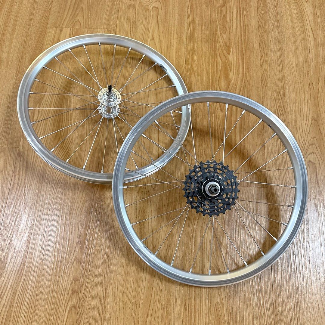 Brompton Stock 2 Speed Superlight Wheelset, Sports Equipment, Bicycles ...