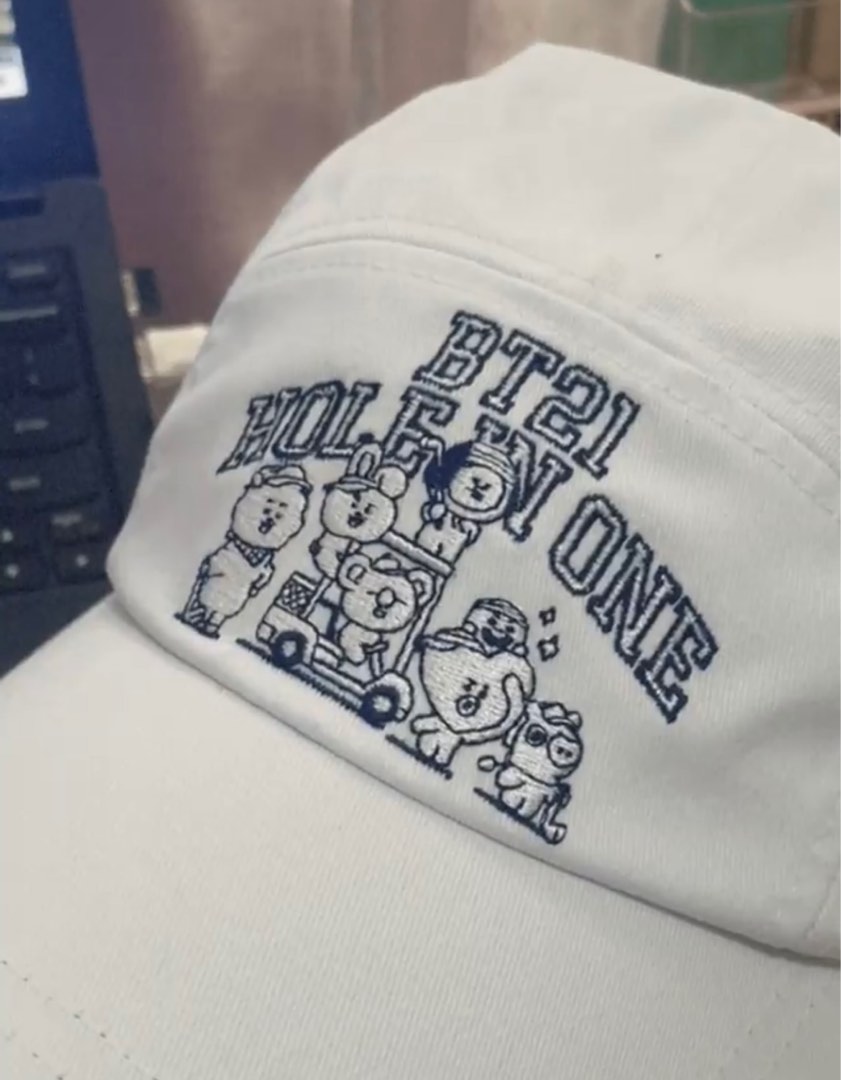 BT21 Bench Collab | White Cap on Carousell