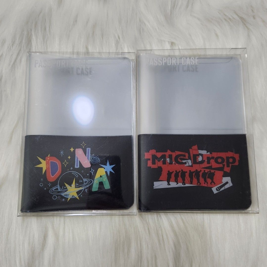 BTS DNA and Mic Drop Passport Case, Hobbies & Toys, Memorabilia ...
