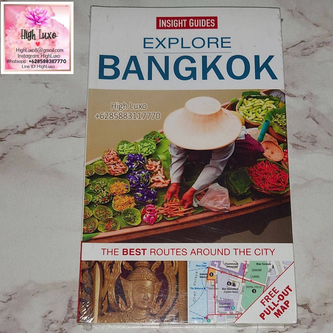 Buku Travel Insight Guides Explore Bangkok The Best Routes Around The ...