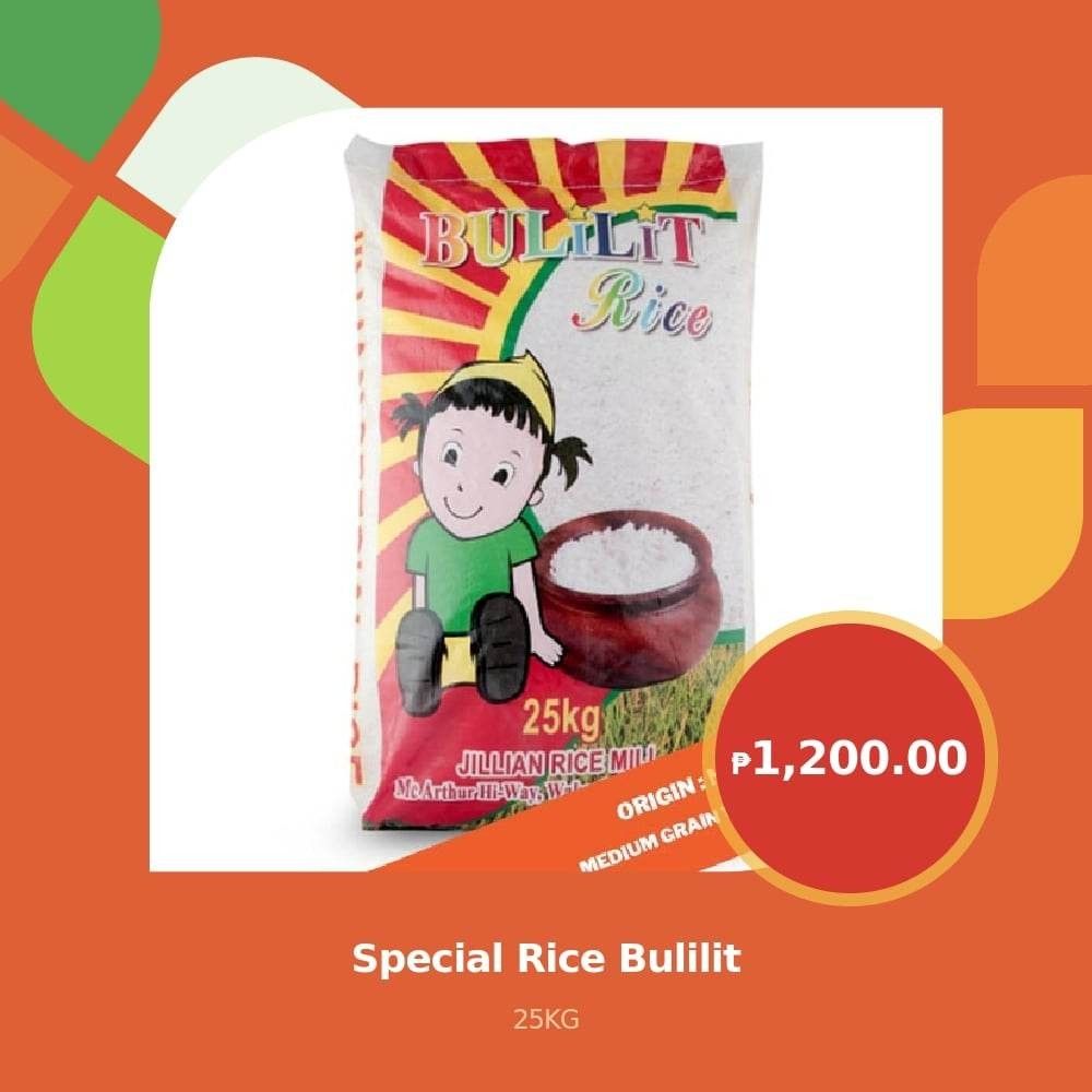 BULILIT RICE SPECIAL 25 kg, Food & Drinks, Rice & Noodles on Carousell