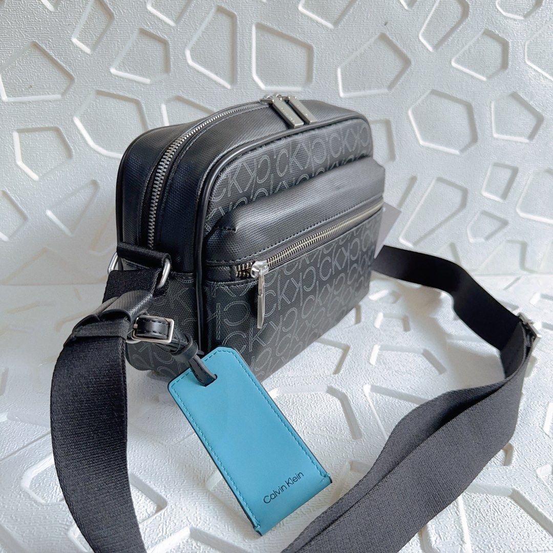 Calvin Klein Signature Camera Bag, Men's Fashion, Bags, Sling Bags on ...