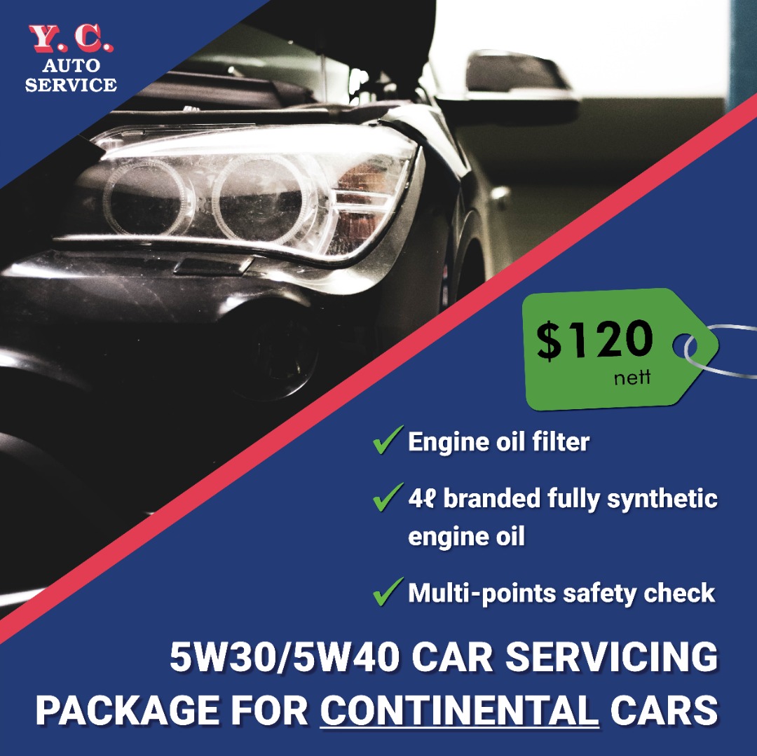 CAR SERVICING PACKAGE: 5W30/5W40 Fully Synthetic Engine Oil & Original ...