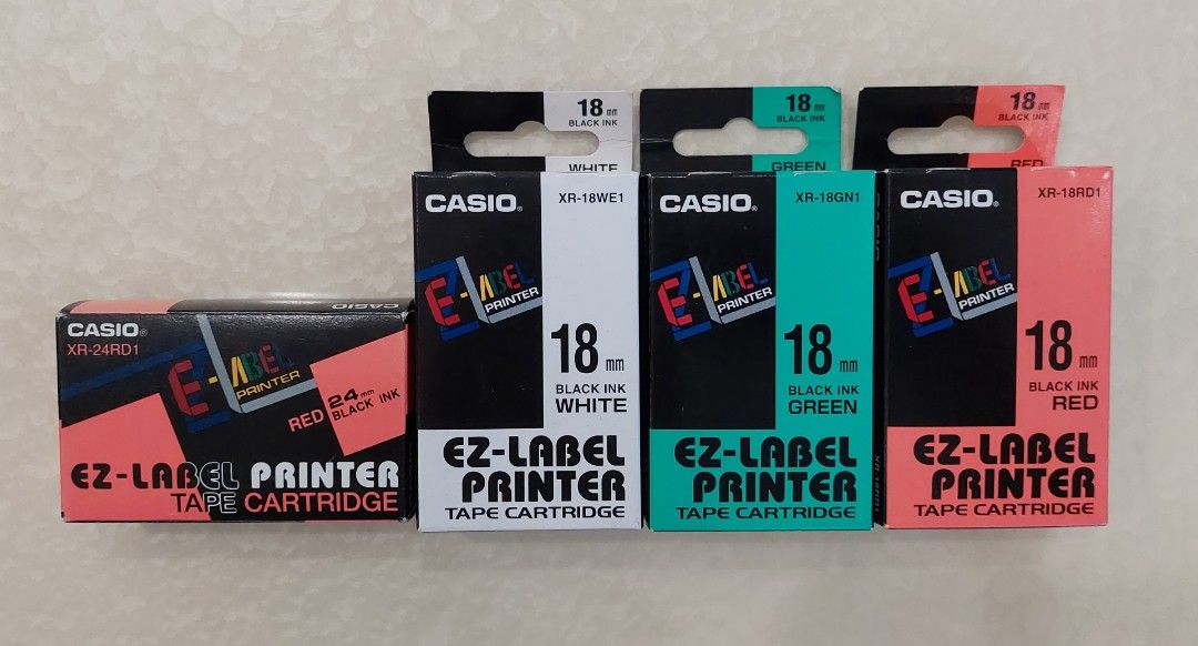 Casio EZ label printer cartridge, Computers & Tech, Printers, Scanners ...