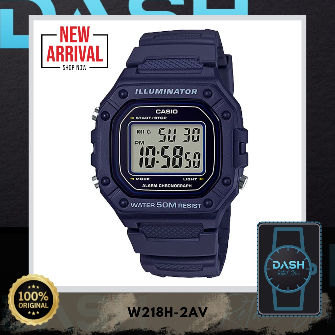 Casio W-218H-2A / W218H-2A - W-218H-2AVDF Digital on Carousell