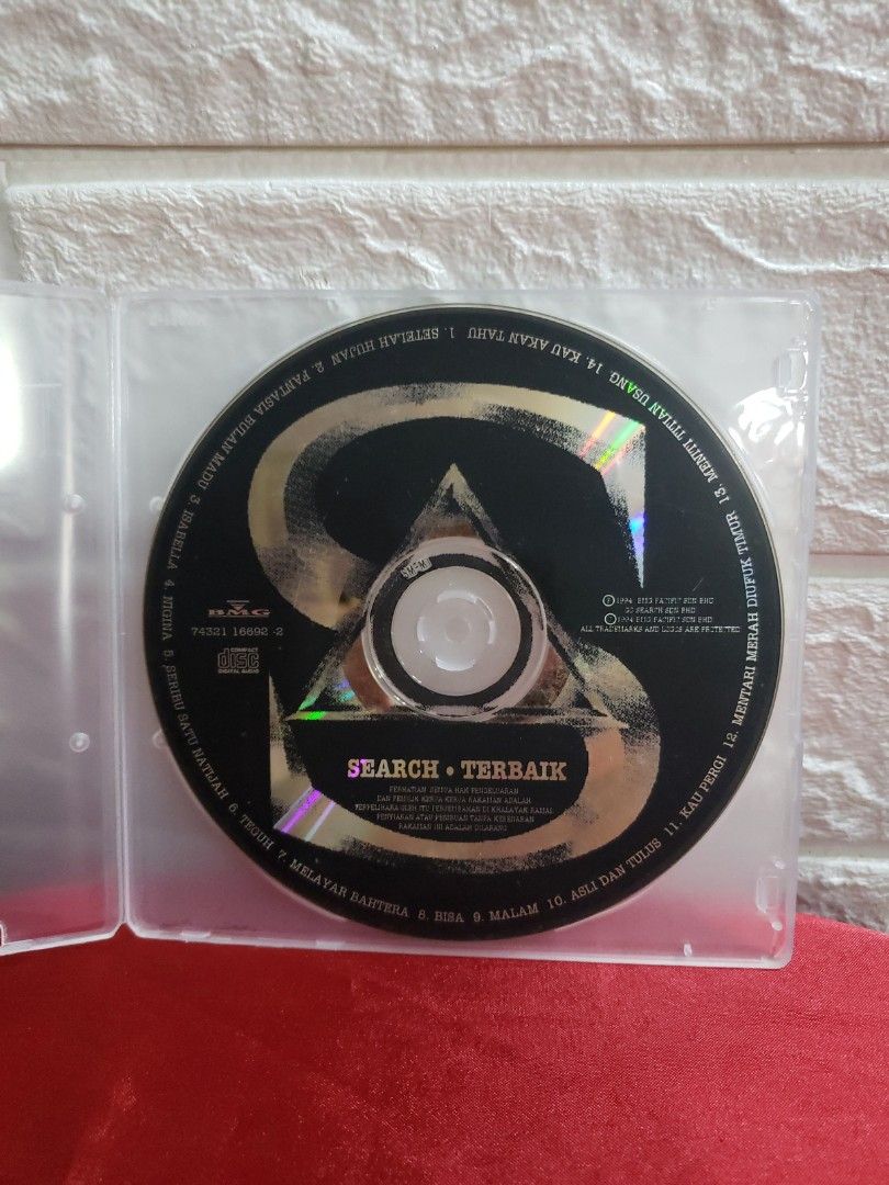 CD / [ FIRST PRESSING ] 1994 BMG - SEARCH _ TERBAIK, Hobbies & Toys ...
