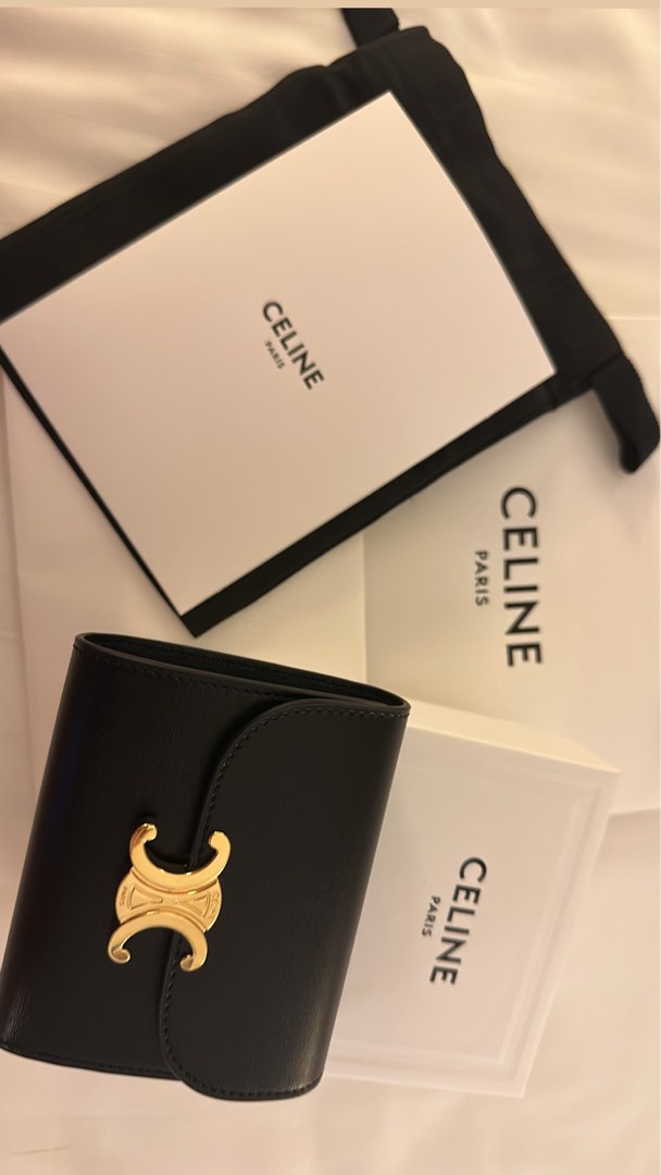 Celine small wallet, Luxury, Bags & Wallets on Carousell