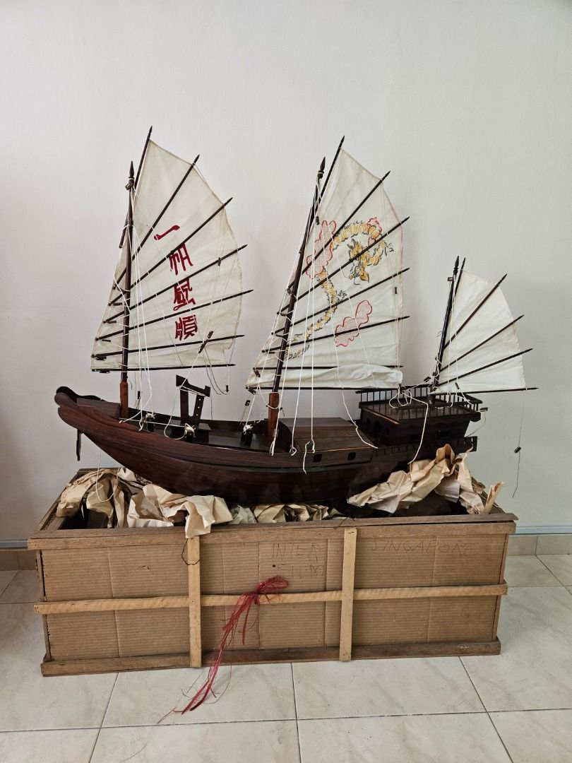 Chinese Junk model, Hobbies & Toys, Memorabilia & Collectibles, Vintage ...