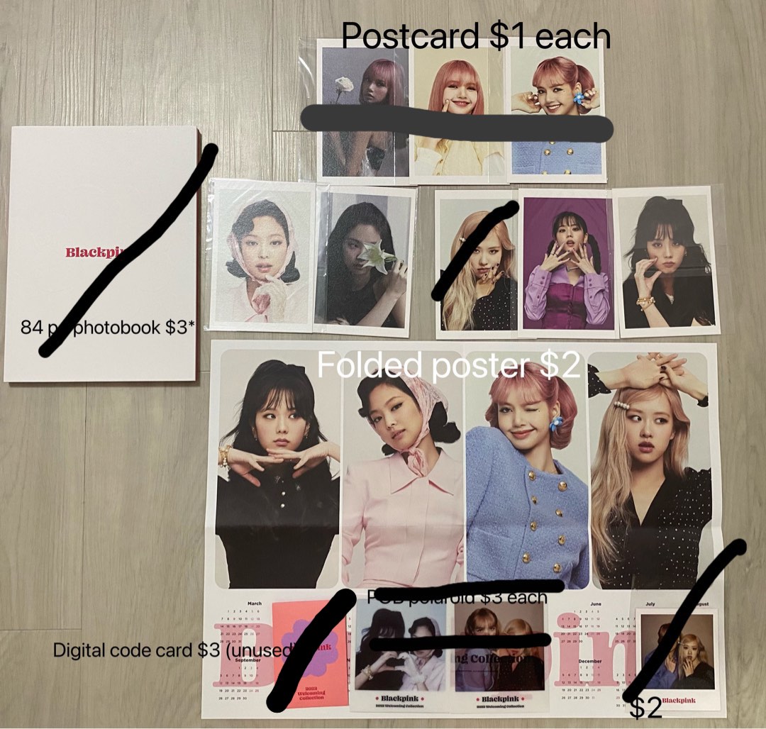 CLEARANCE ‼️ 2022 Blackpink Welcoming Collection- Read Description, Hobbies & Toys, Memorabilia ...