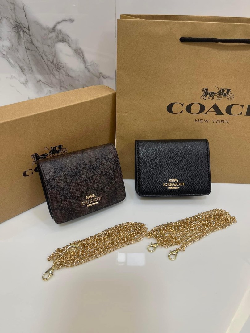 Coach Wallet with Sling on Carousell