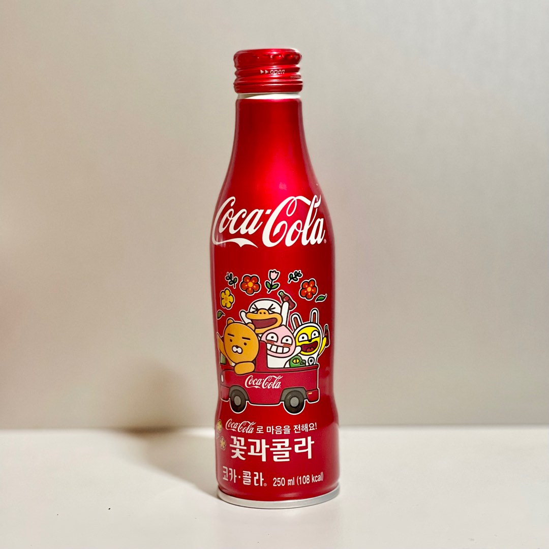 Coca-Cola Korea - Kakao & Friends 250ml Full Aluminum Bottle, Hobbies ...