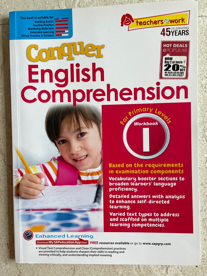 Conquer English Comprehension, Hobbies & Toys, Books & Magazines ...
