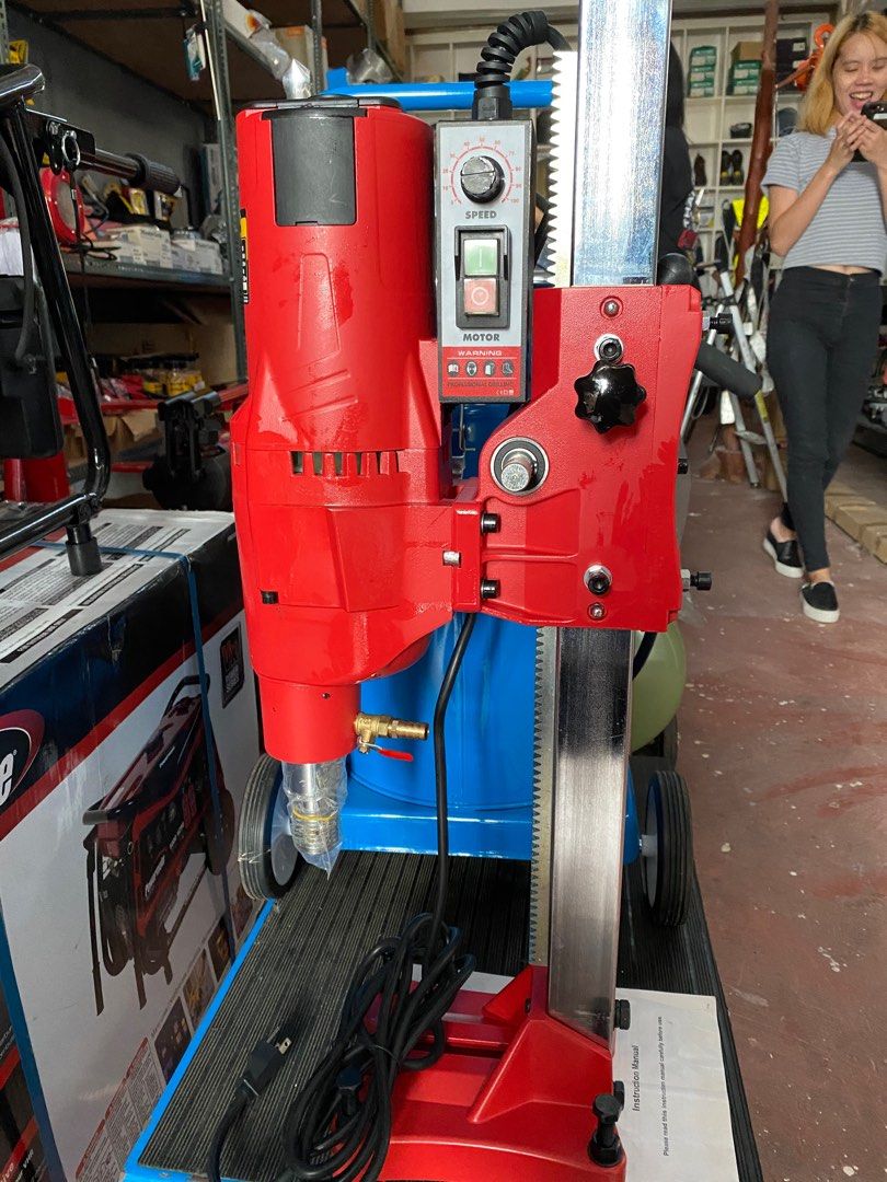 Coring machine, Commercial & Industrial, Construction Tools & Equipment ...