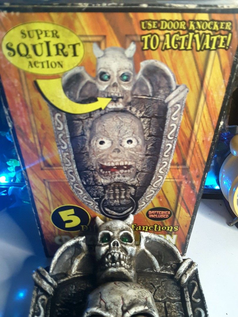 Crazy Skeleton Door Knocker yr. 2000, Hobbies & Toys, Toys & Games on ...