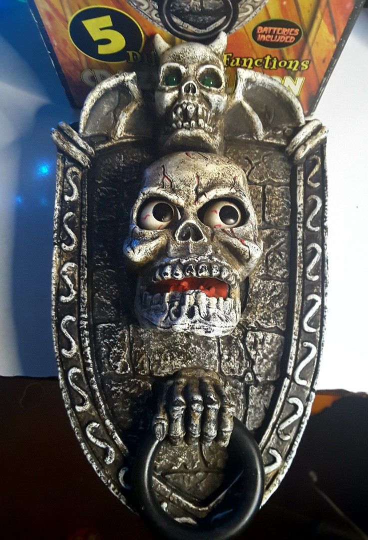 Crazy Skeleton Door Knocker yr. 2000, Hobbies & Toys, Toys & Games on ...