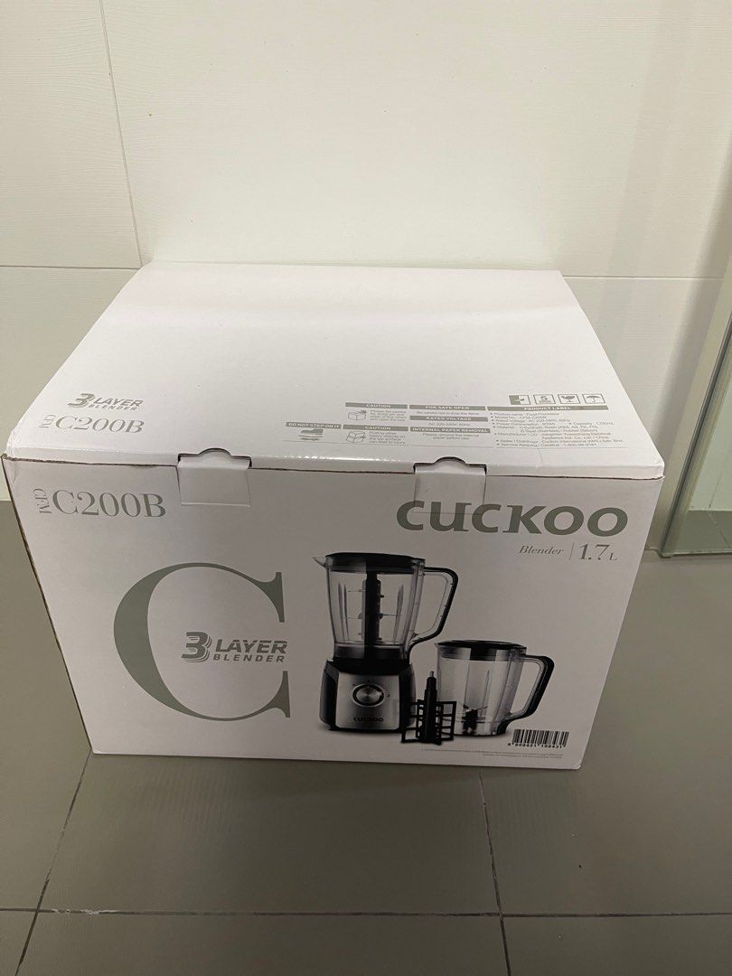CUCKOO CFM-C200B Max Blender, TV & Home Appliances, Kitchen Appliances ...