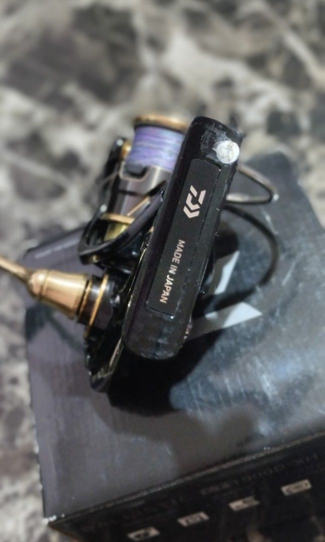 Daiwa Ballistic LT 1000 XH Japan/ Rapala Trailblazer Black Ops Mini travel rod, Sports Equipment ...